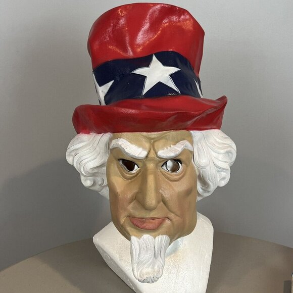 Cesar | Holiday | Vintage Cesar Halloween Mask Uncle Sam Patriot 994 ...